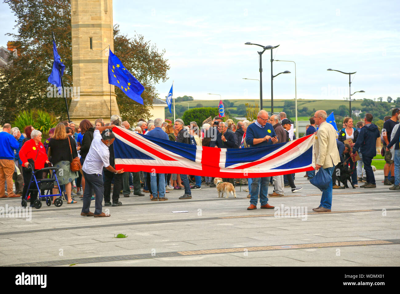 Rally and march against the proroguing of Parliament - Barnstaple North ...
