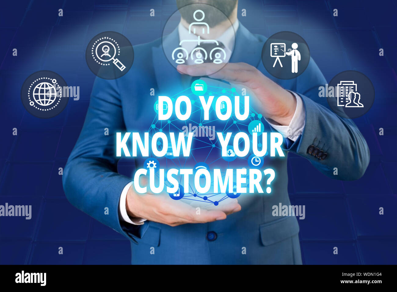Writing note showing Do You Know Your Customer Question. Business ...