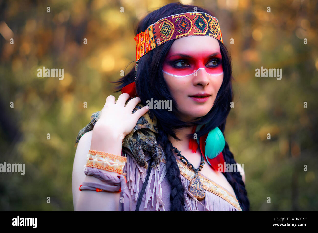 Woman and tortoise hi-res stock photography and images - Alamy