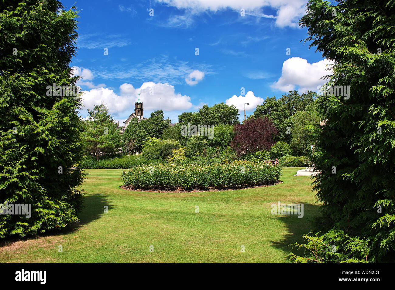 The Garden in Cardiff city, Wales Stock Photo - Alamy