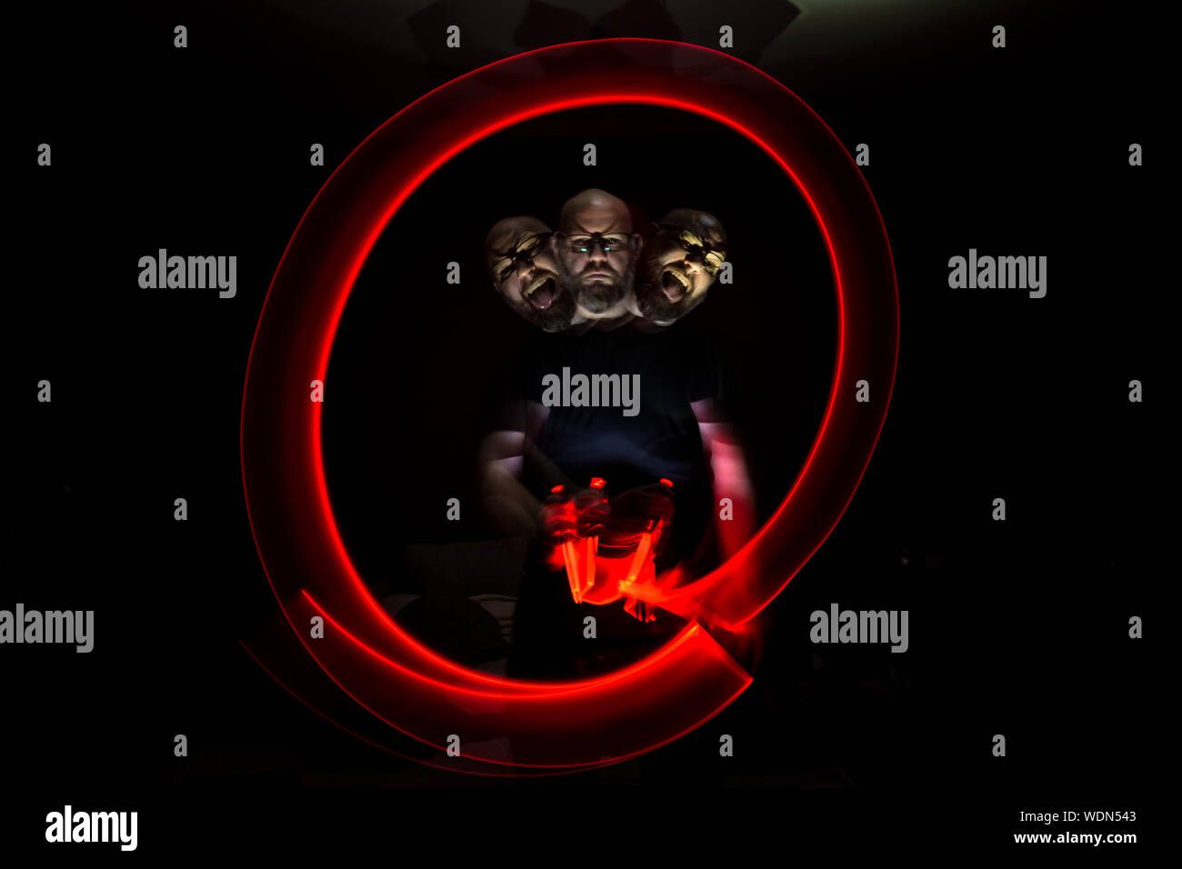 Three man heads hi-res stock photography and images - Alamy