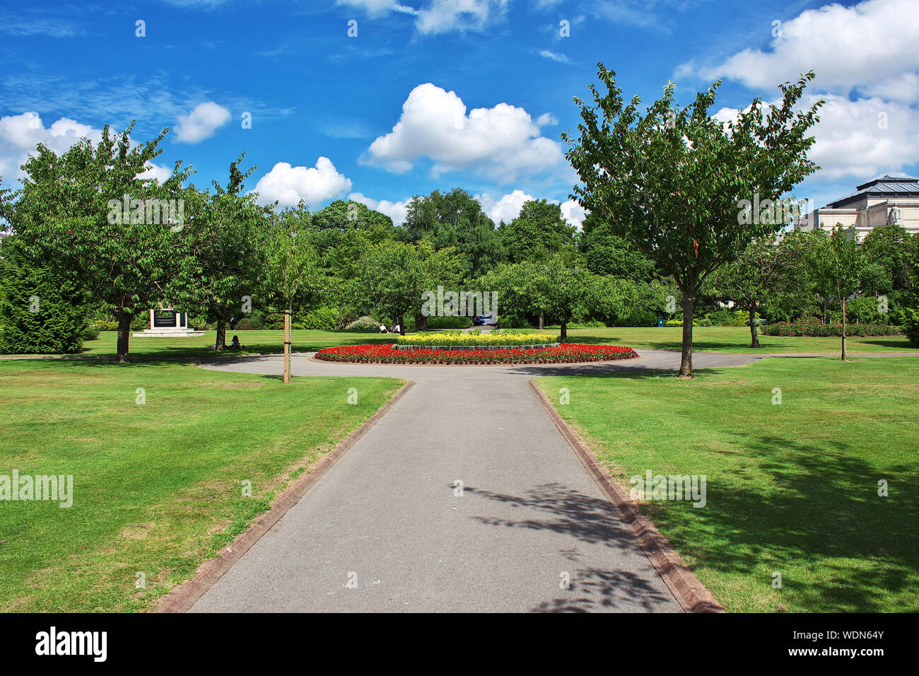 The Garden in Cardiff city, Wales Stock Photo - Alamy
