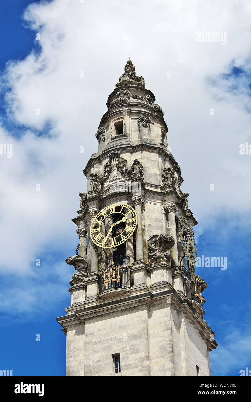 The building in Cardiff city, Wales Stock Photo - Alamy