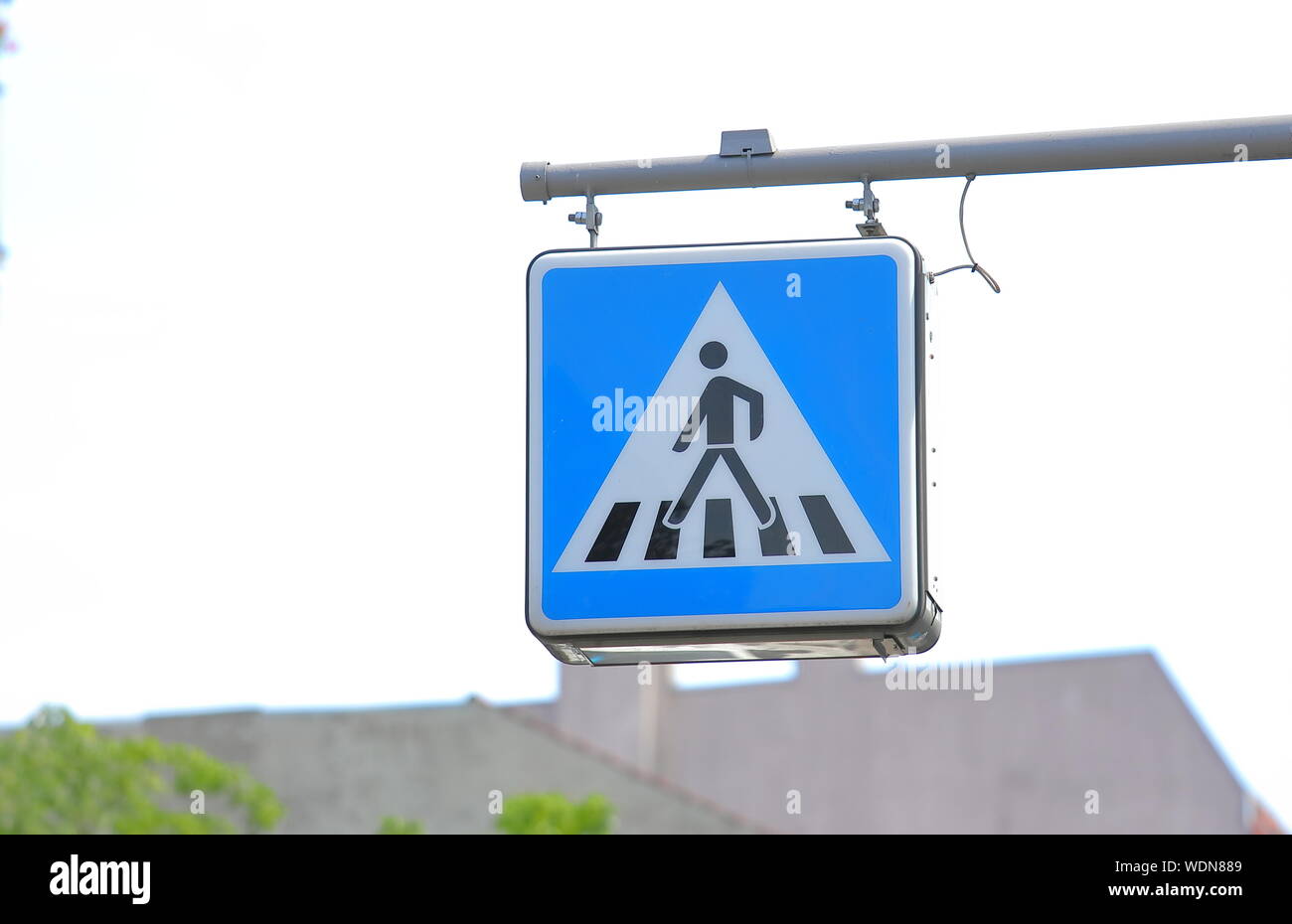 Pedestrian crossing sign Berlin Germany Stock Photo - Alamy