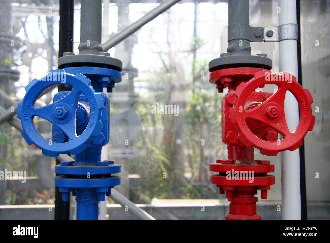 Red Water Valve High Resolution Stock Photography and Images - Alamy