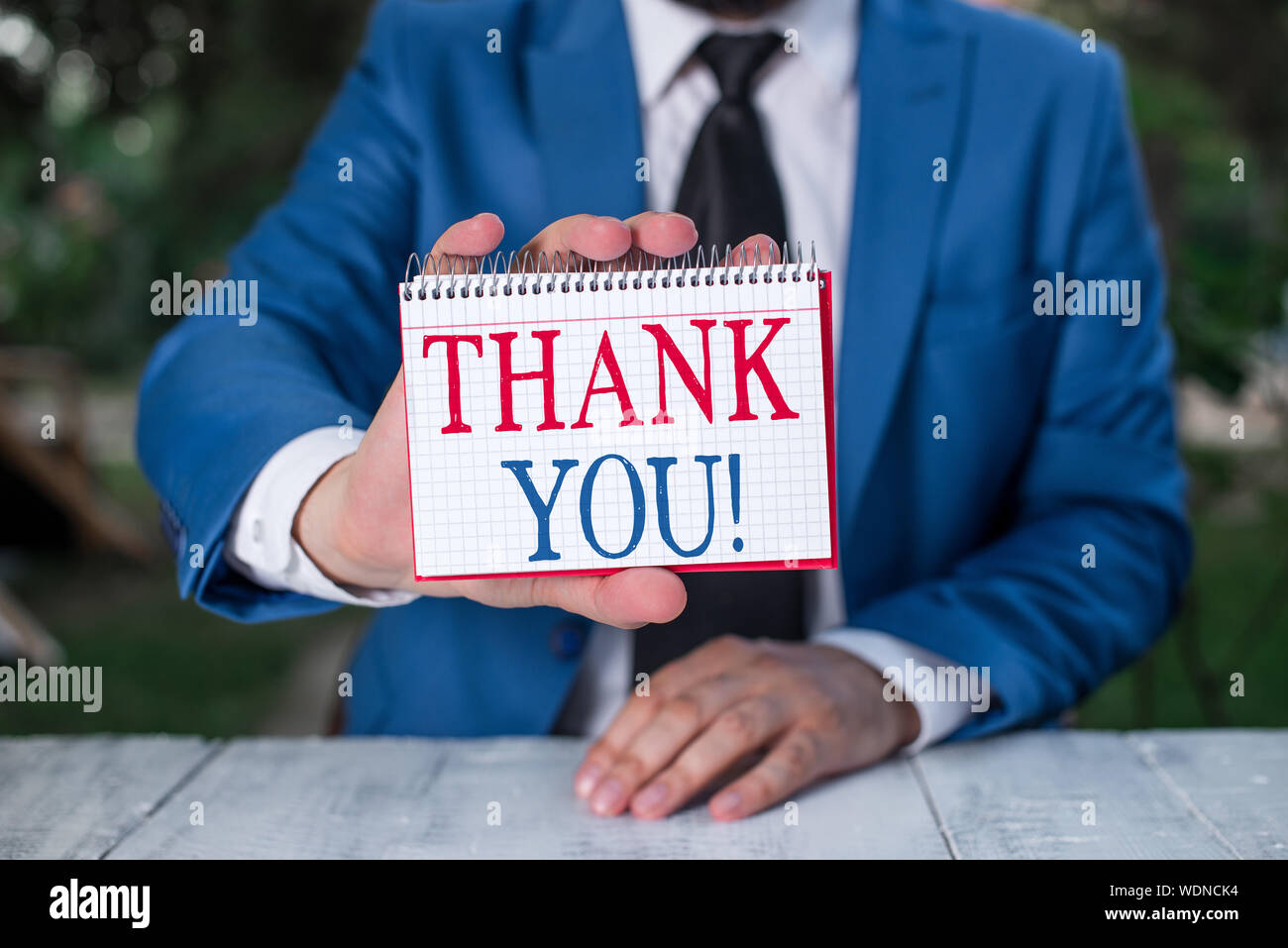 Handwriting text writing Thank You. Conceptual photo polite expression ...