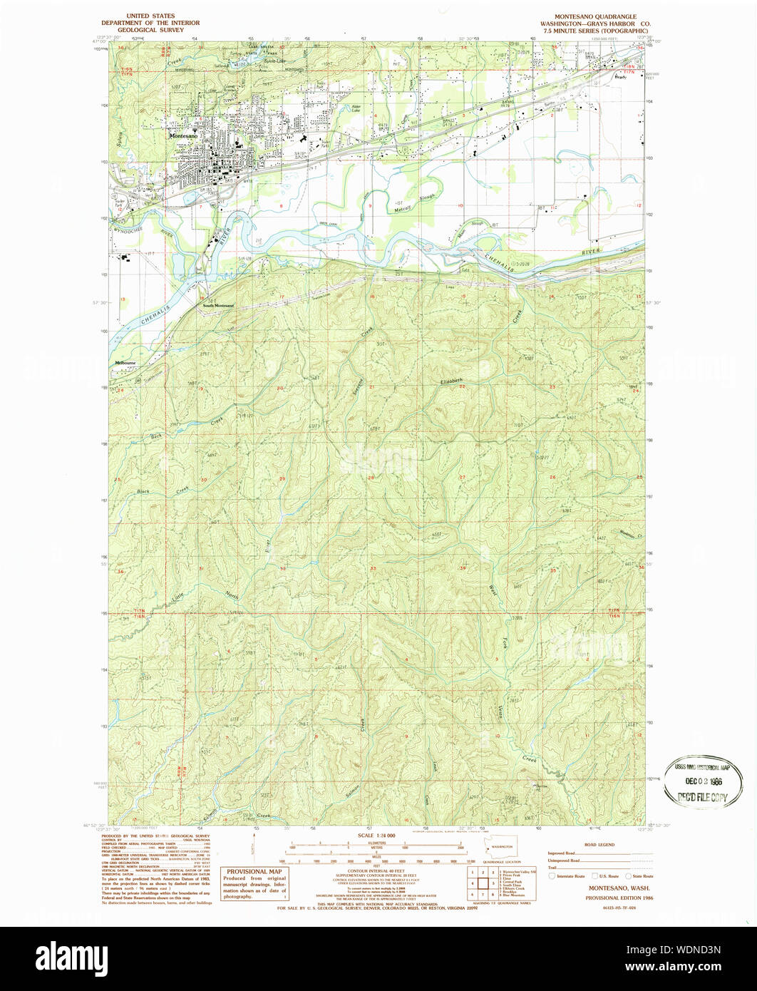 Map of montesano hi-res stock photography and images - Alamy
