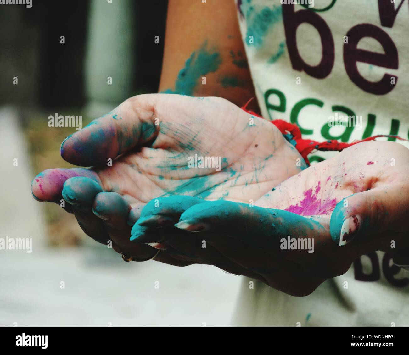 Covered with paint hi-res stock photography and images - Alamy