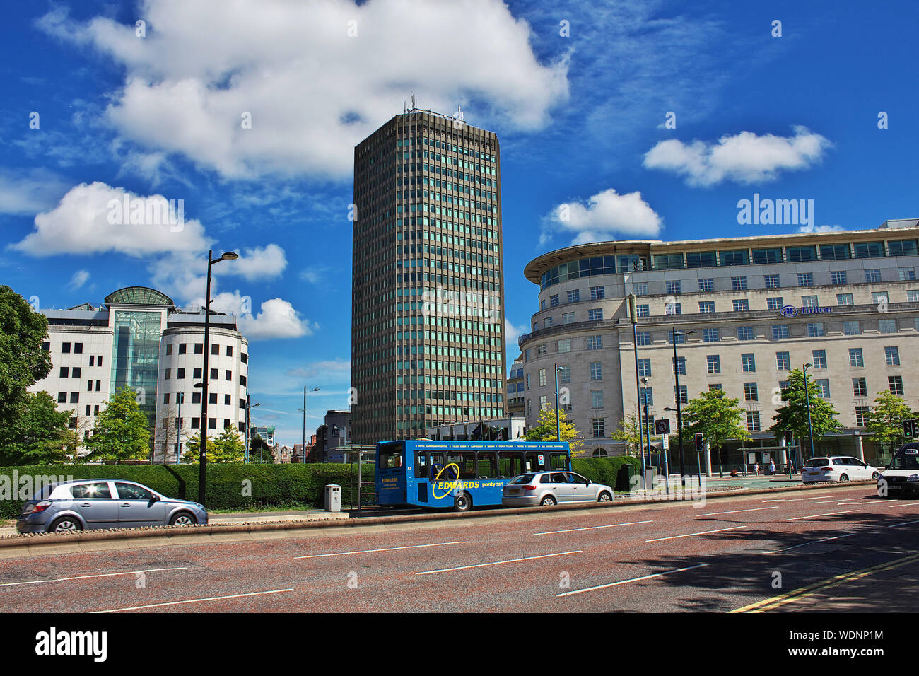 The building in Cardiff city, Wales Stock Photo - Alamy