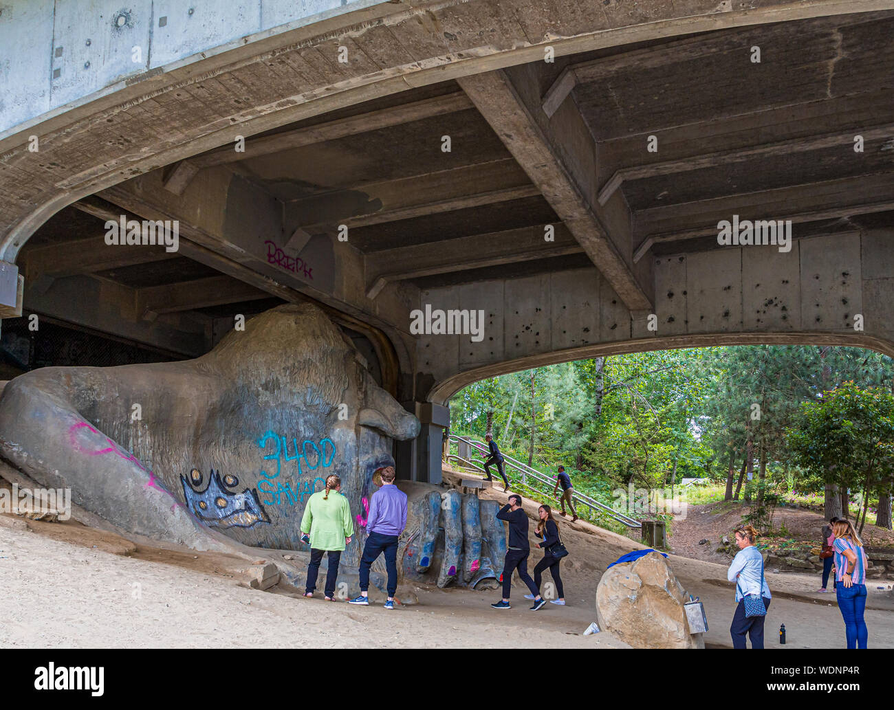 The troll bridge hi-res stock photography and images - Alamy
