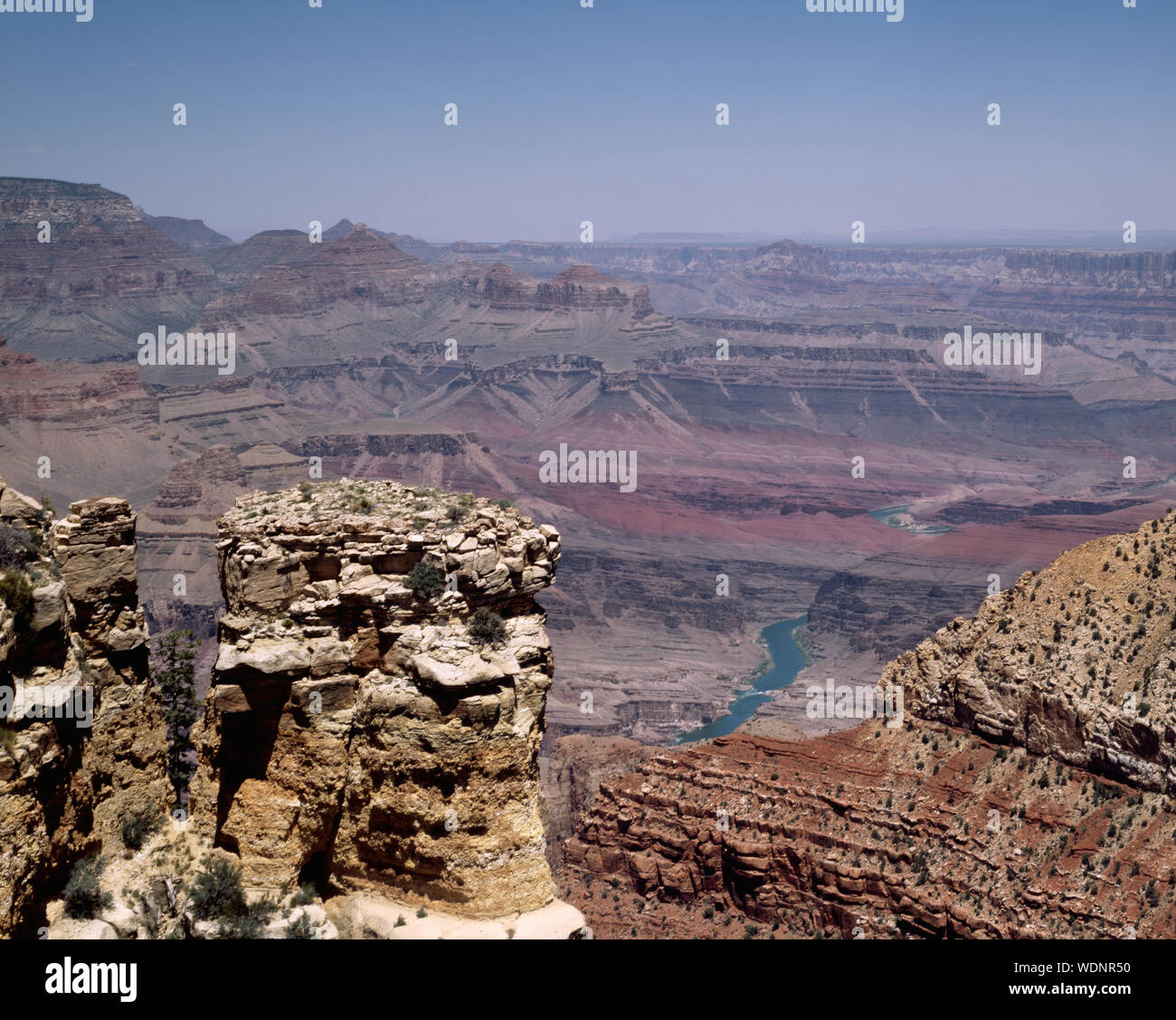 Grand Canyon river view, Arizona Stock Photo - Alamy