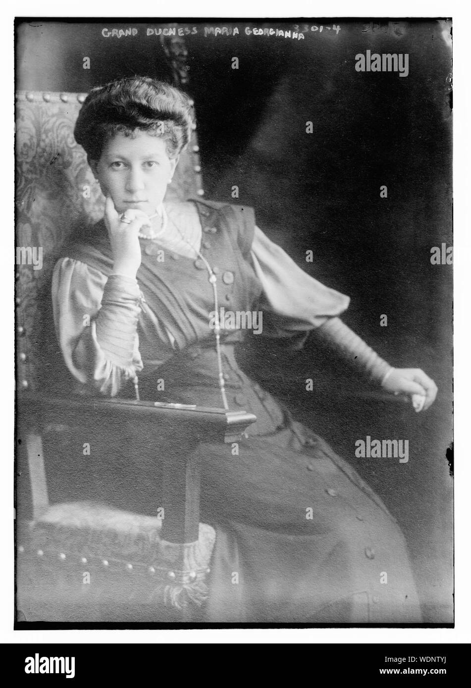 Grand Duchess Maria Georgianna Abstract/medium: 1 negative : glass 5 x ...