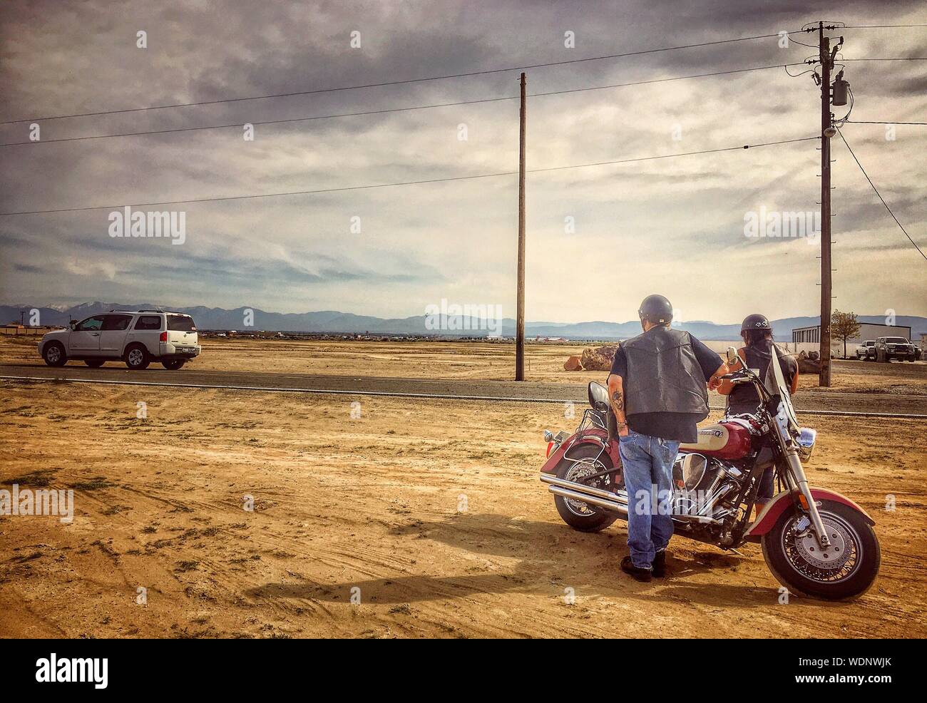 Motor biker hi-res stock photography and images - Alamy