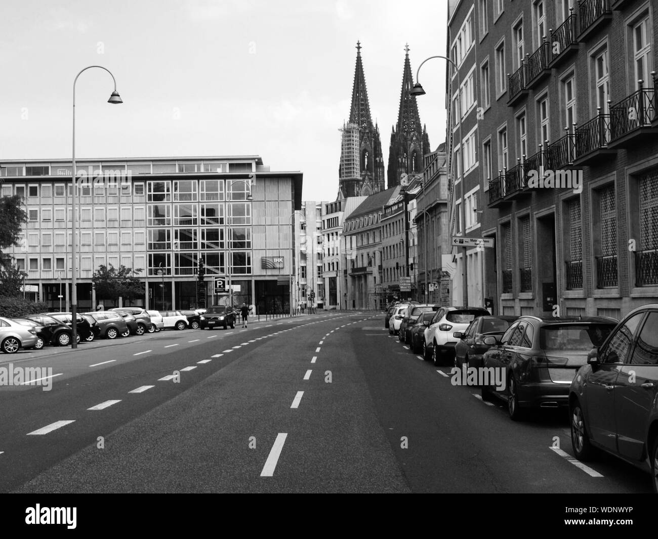 Car roadside Black and White Stock Photos & Images - Alamy