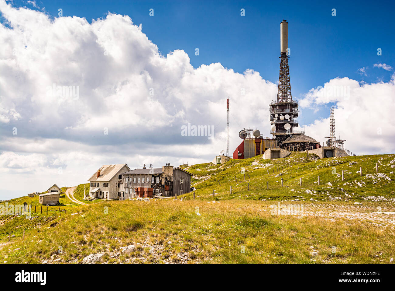 Paljenik is a high mountain peak at an elevation of 1.933m above the ...