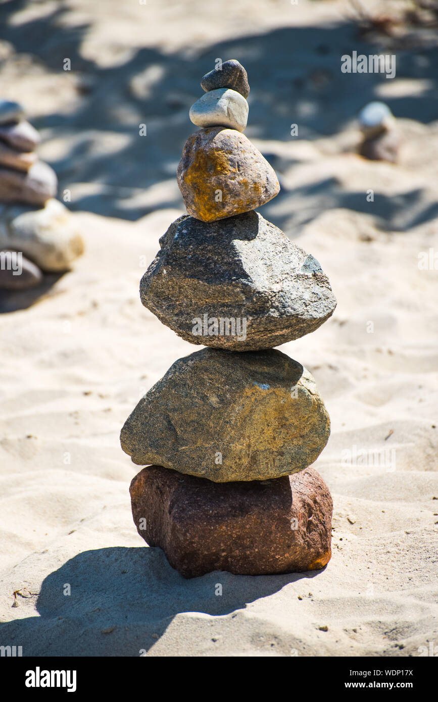 Sand and pebbles on beach hi-res stock photography and images - Alamy