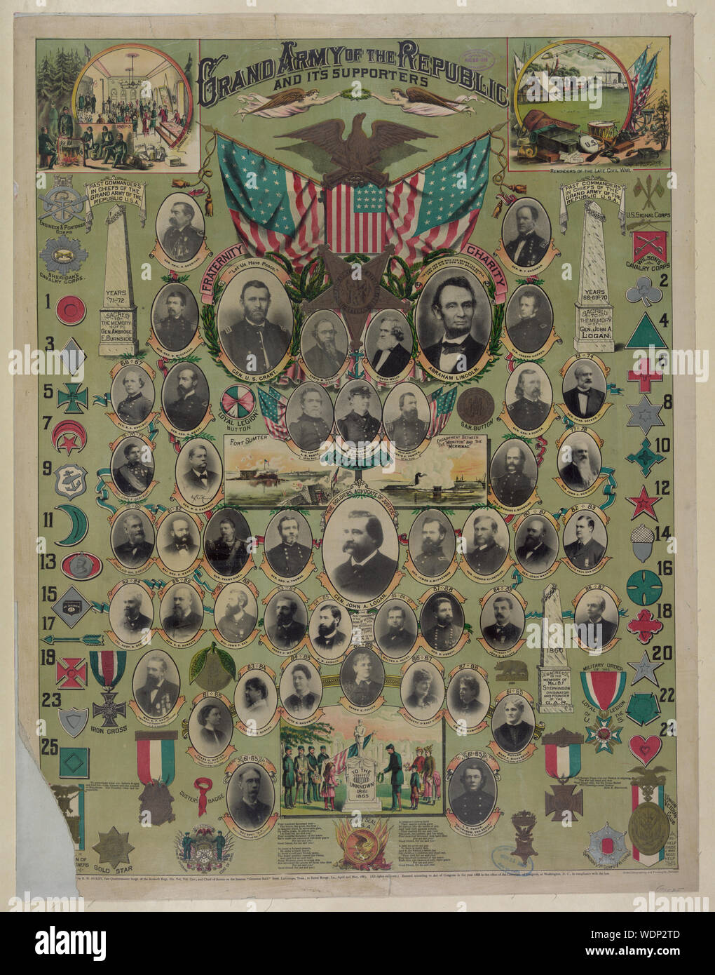 Grand army of the republic hi-res stock photography and images - Alamy