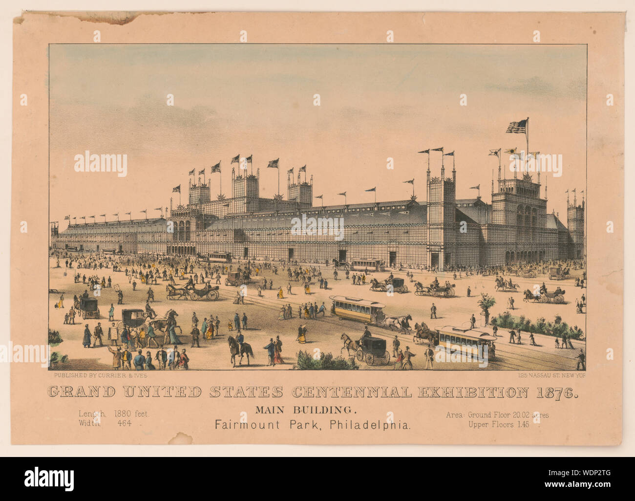 Grand United States centennial exhibition 1876: main building ...