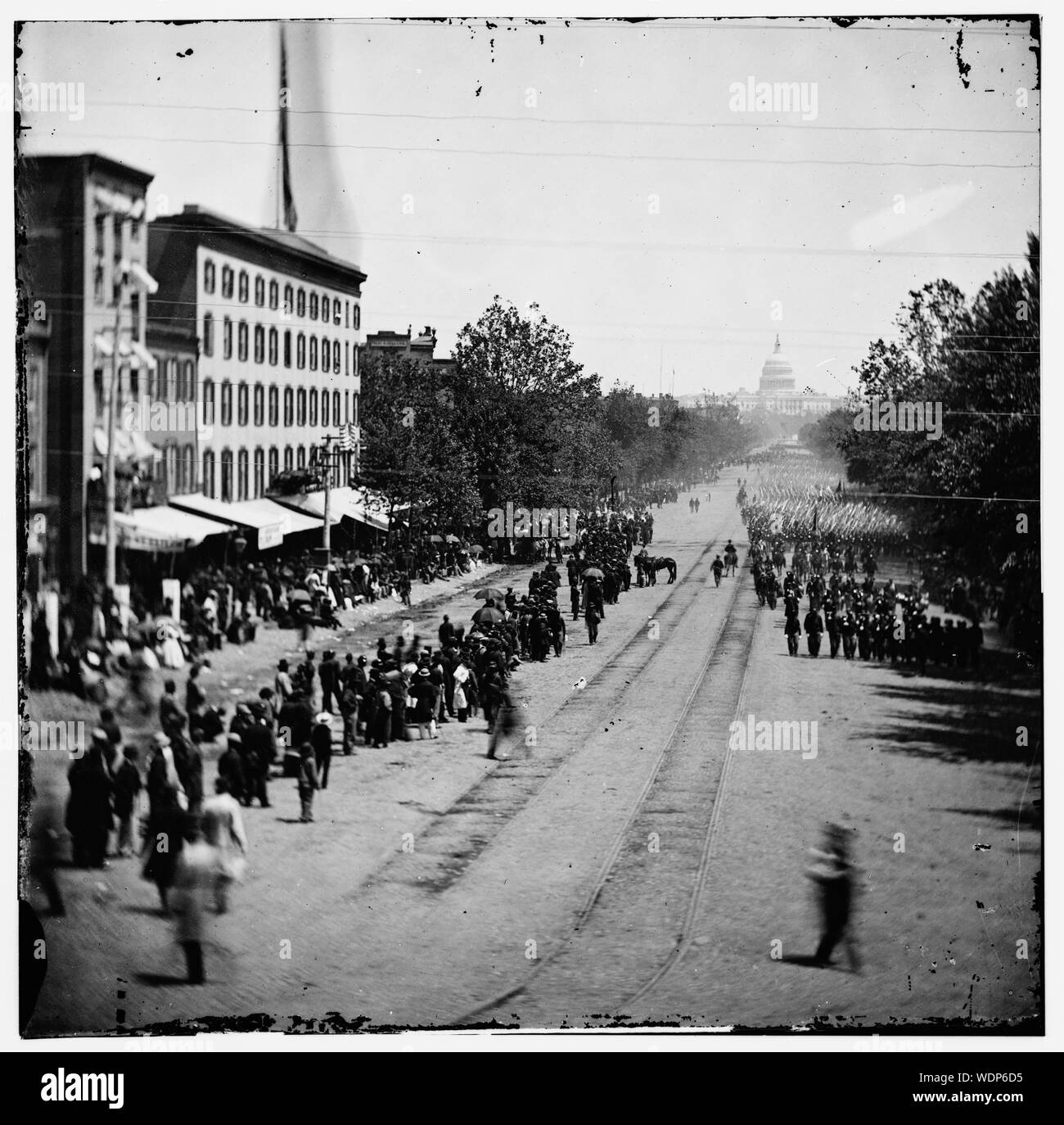 Grand review army infantry Black and White Stock Photos & Images - Alamy