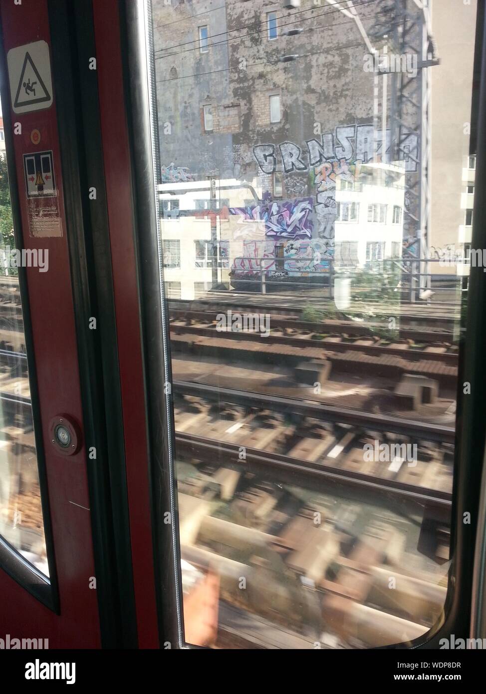 Graffiti train motion hi-res stock photography and images - Alamy