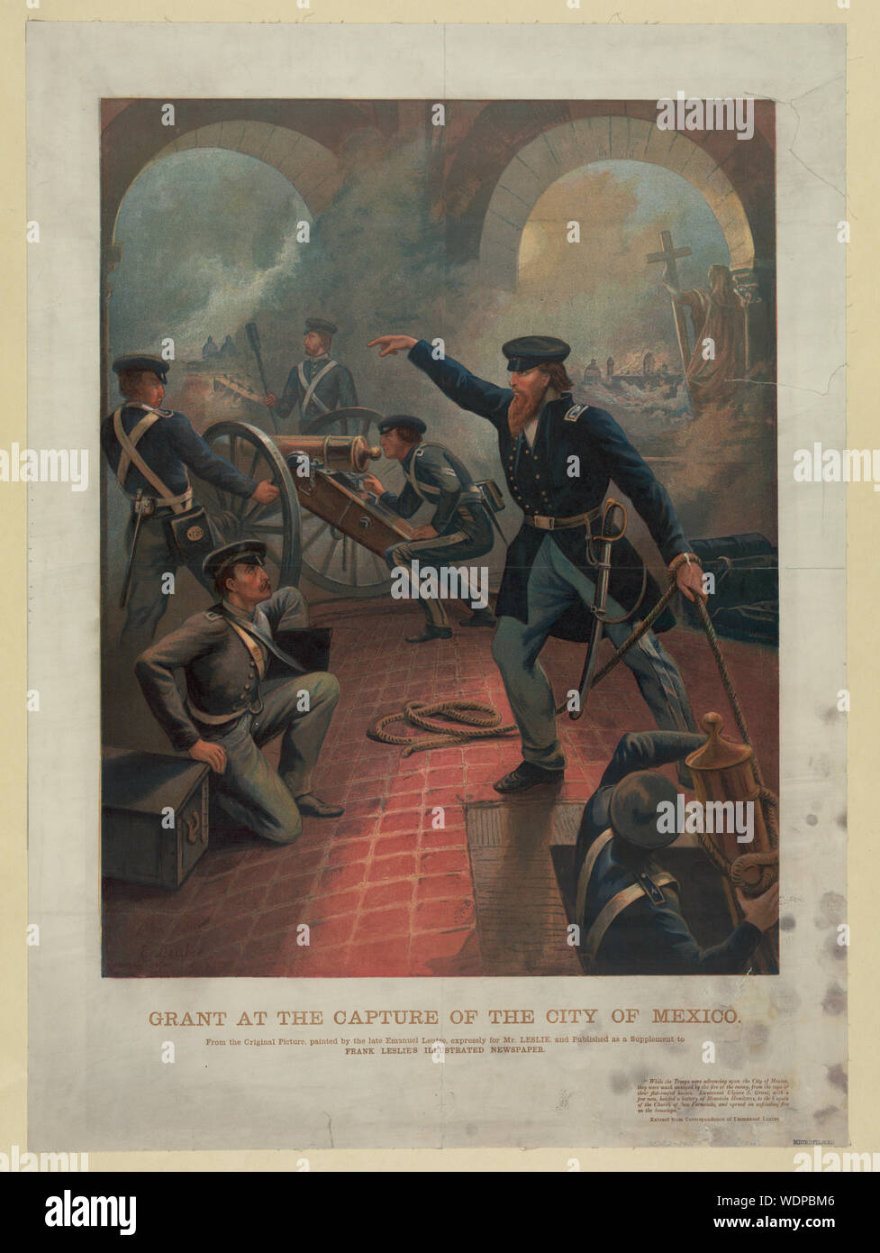 Grant at the capture of the city of Mexico Abstract: Ulysses S. Grant ...
