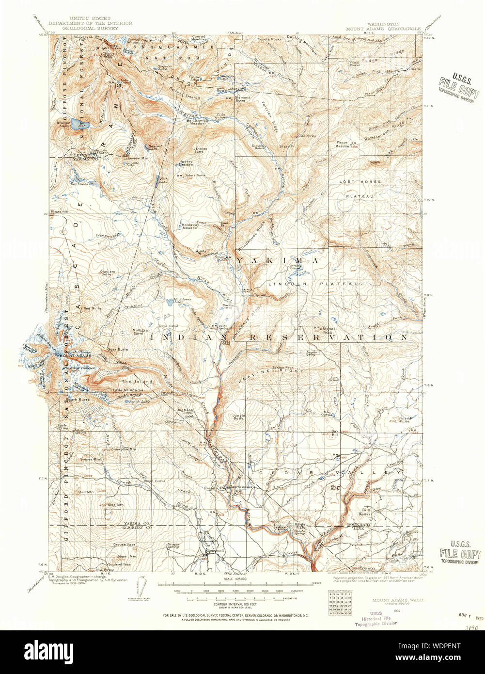 Adams state map hi-res stock photography and images - Alamy