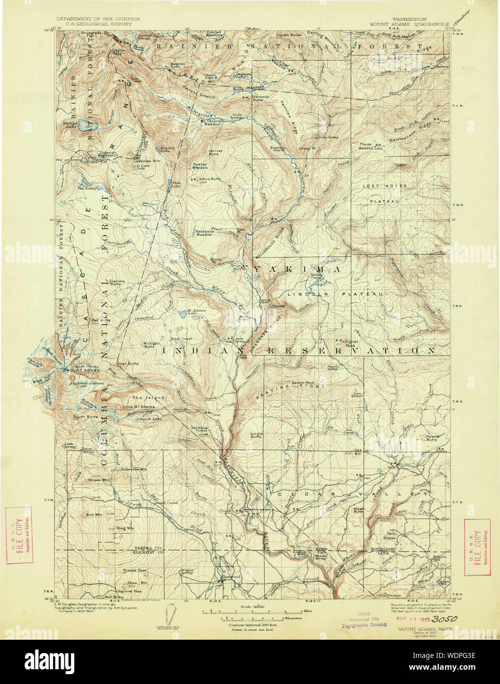 Adams state map hi-res stock photography and images - Alamy