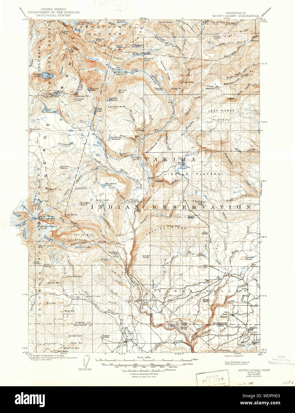 Adams state map hi-res stock photography and images - Alamy