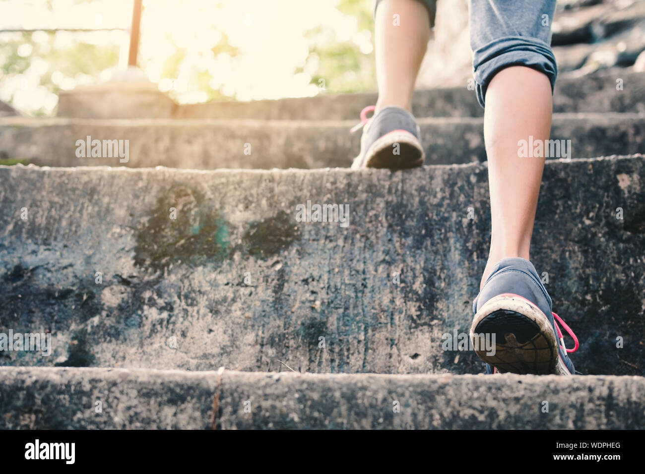 Person walking steps human body part hi-res stock photography and ...