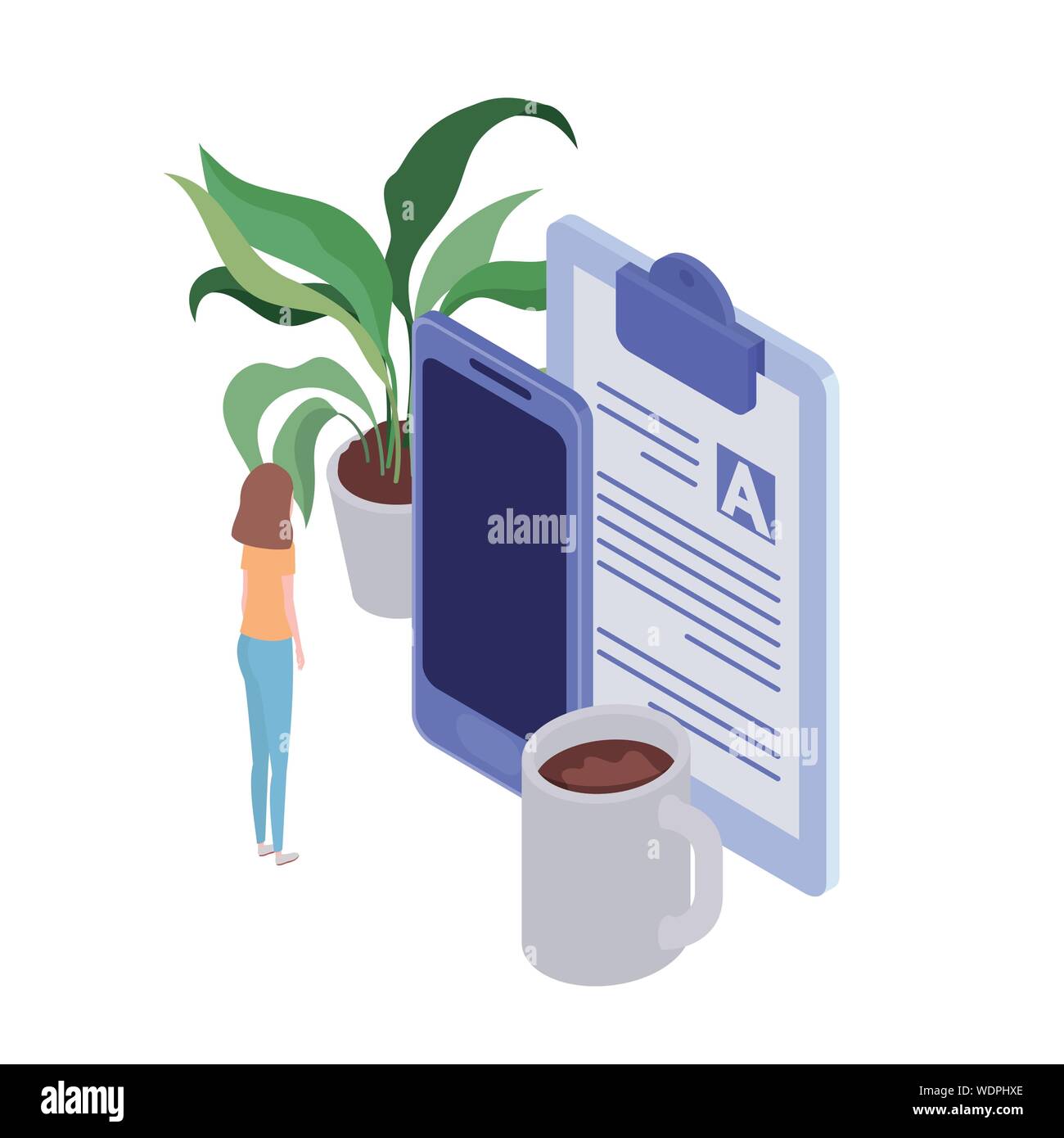 Image to 3d model app Stock Vector Images - Alamy