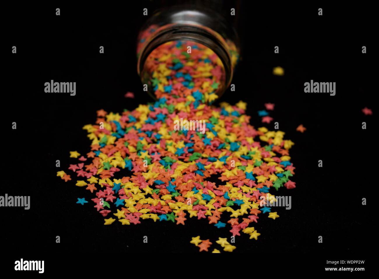 Star shape sprinkles hi-res stock photography and images - Alamy