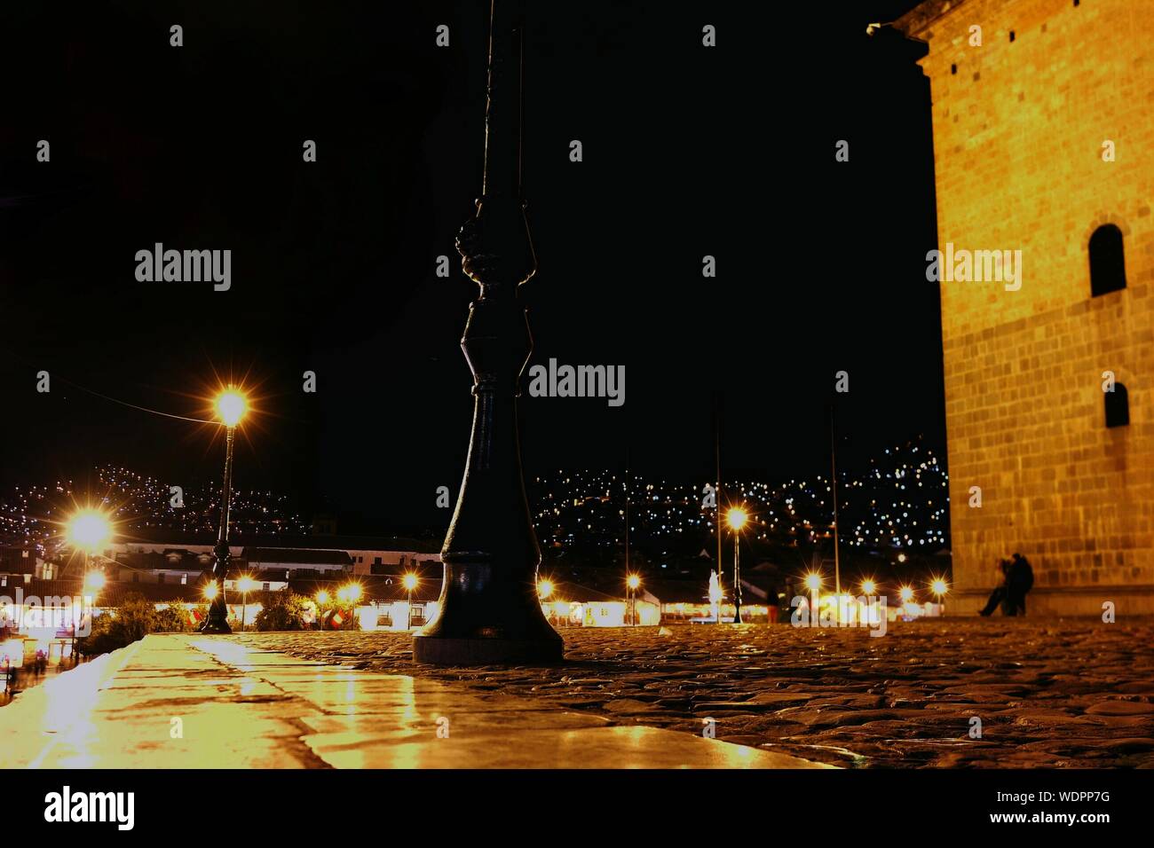 Lighting pole night hi-res stock photography and images - Alamy