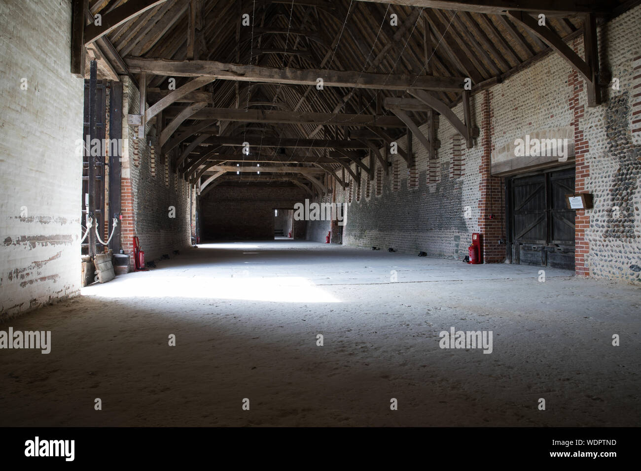 Waxham Barn Cafe in Norfolk on a sunny Summers day Stock Photo - Alamy