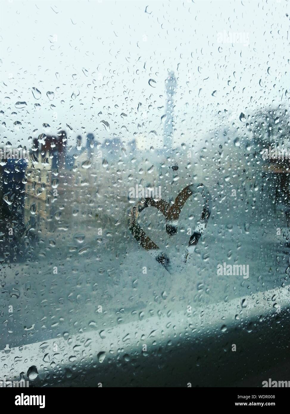 Heart window art hi-res stock photography and images - Alamy