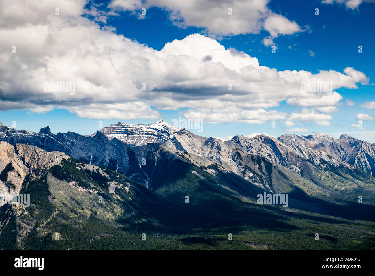 Beautiful Scenic view while hiking on the C Level Cirque Trail, in ...