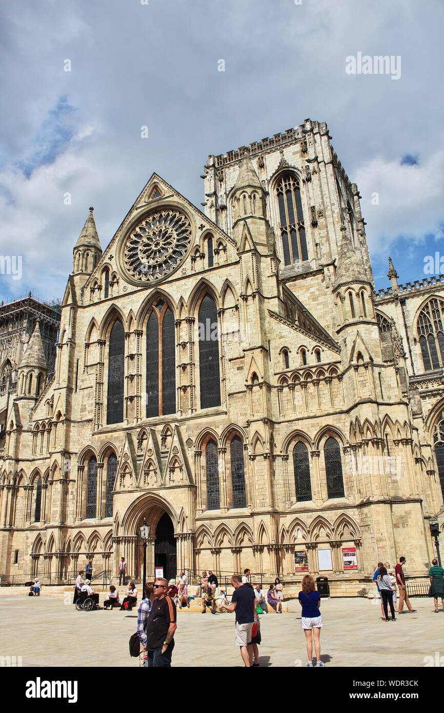 The Church in York of England, UK Stock Photo - Alamy