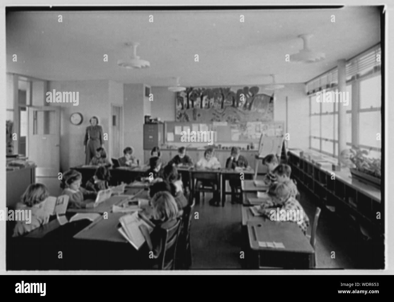 Greenville School, town of Greenburgh, New York. Abstract/medium ...