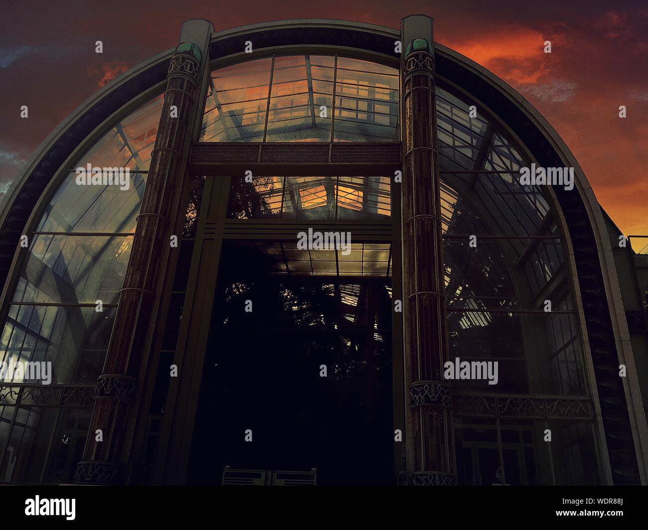 View through open doors hi-res stock photography and images - Alamy