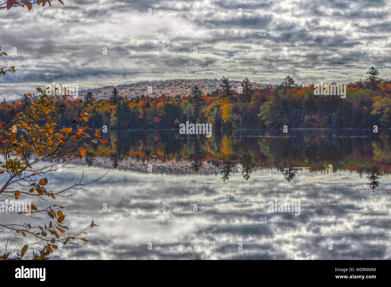 Adirondack mountains autumn trees hi-res stock photography and images ...