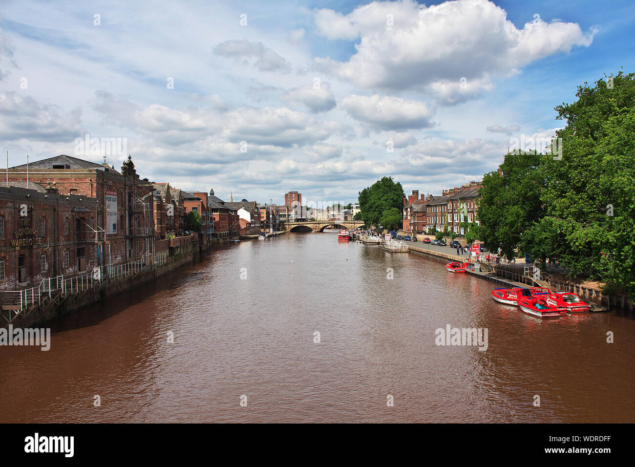 The river in York of England, UK Stock Photo - Alamy