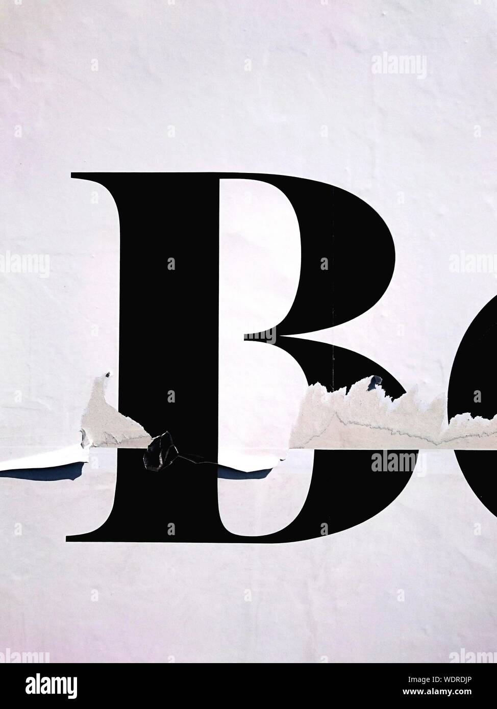 Torn Up Poster Wall High Resolution Stock Photography and Images - Alamy