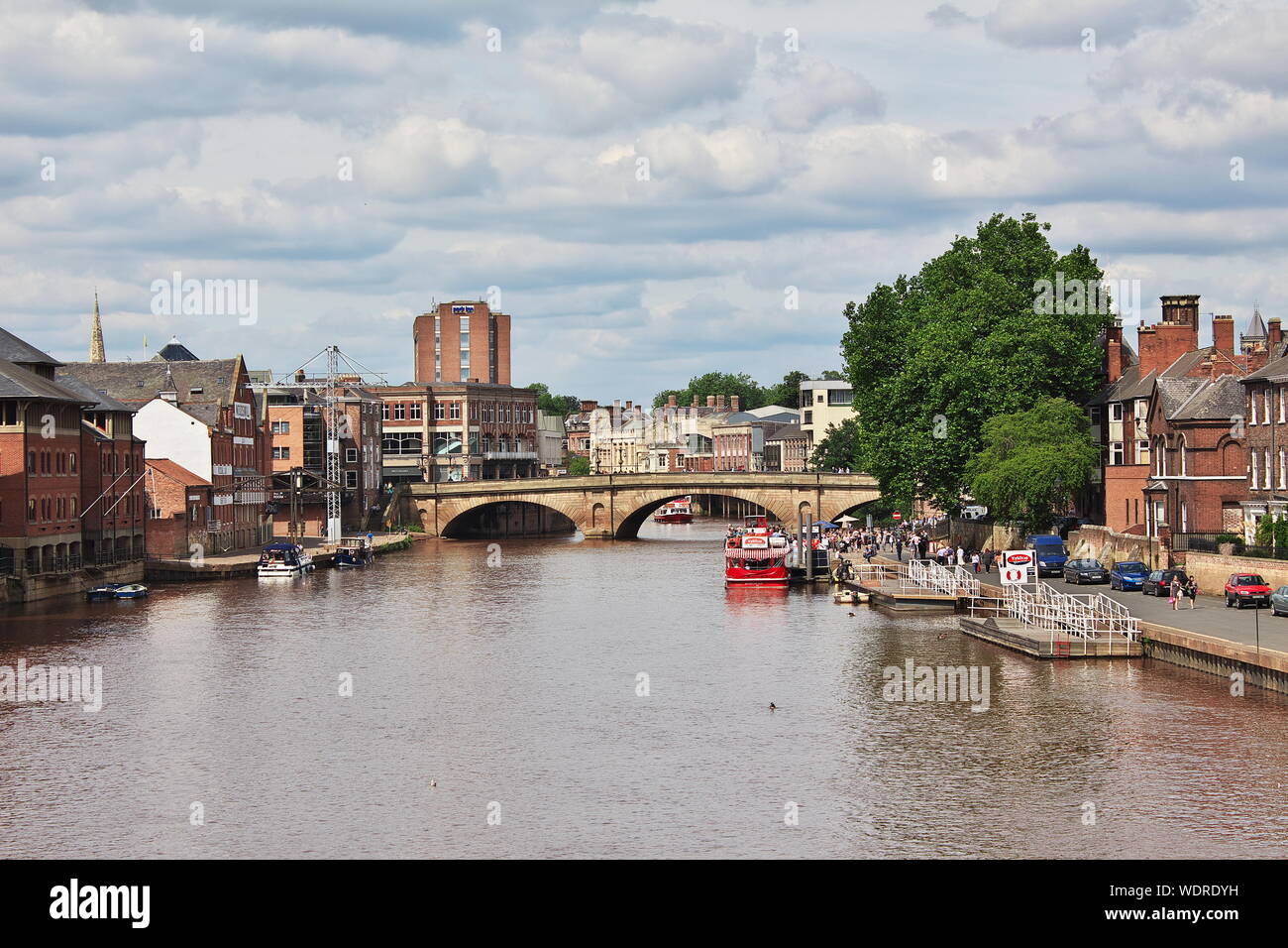 The river in York of England, UK Stock Photo - Alamy