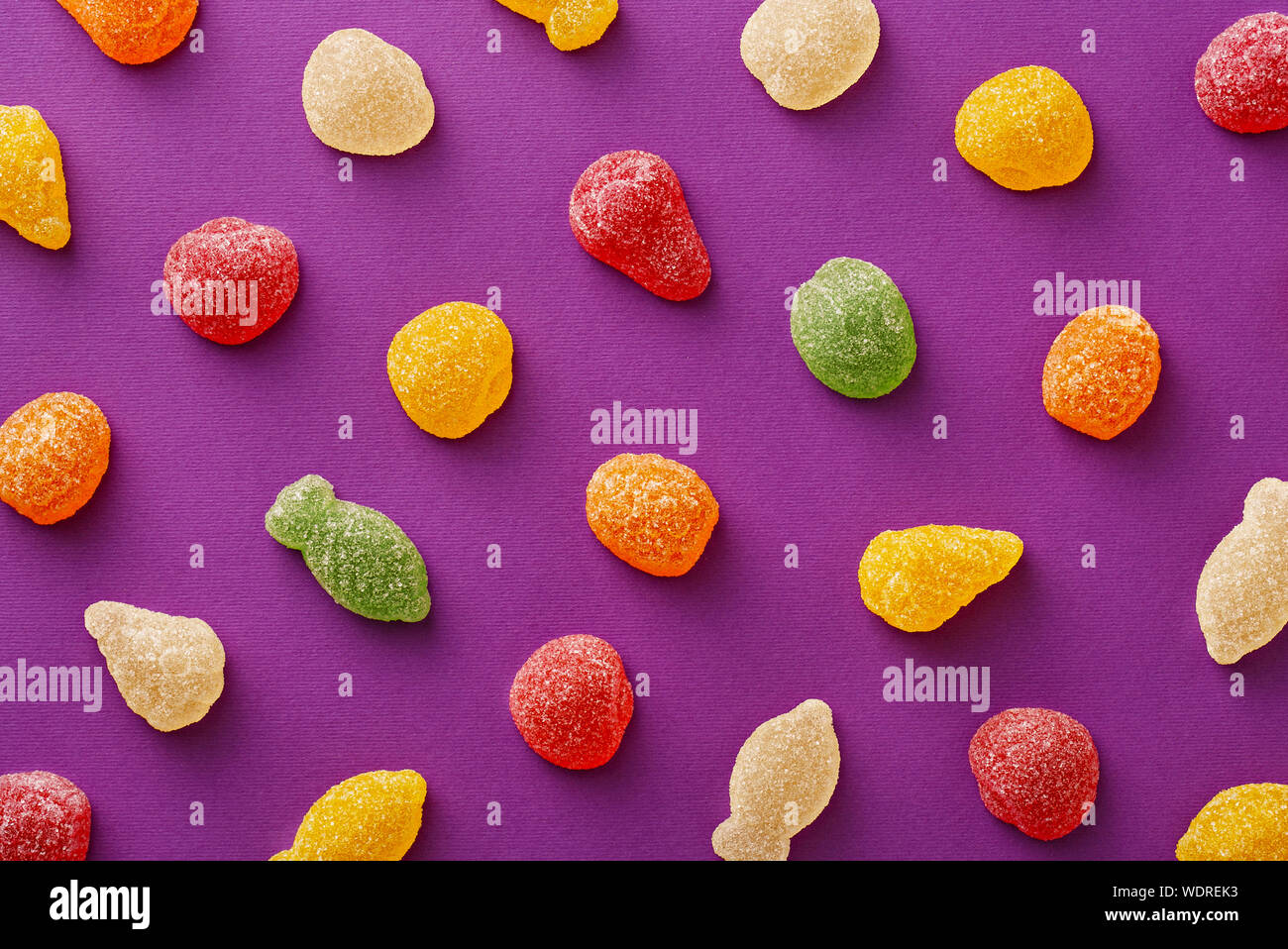 Purple candies hi-res stock photography and images - Alamy