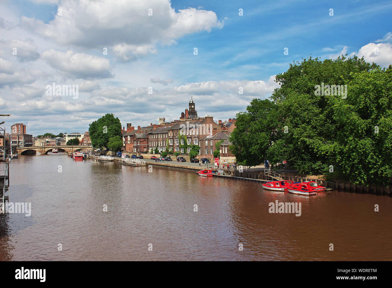 The river in York of England, UK Stock Photo - Alamy