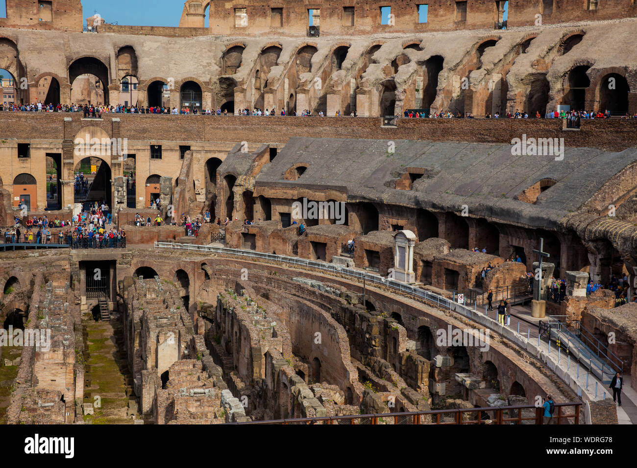 Coliseum seating hi-res stock photography and images - Alamy