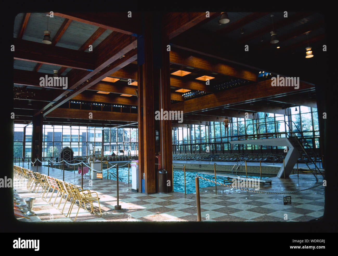 Grossinger's Hotel indoor pool, Liberty, New York Stock Photo - Alamy