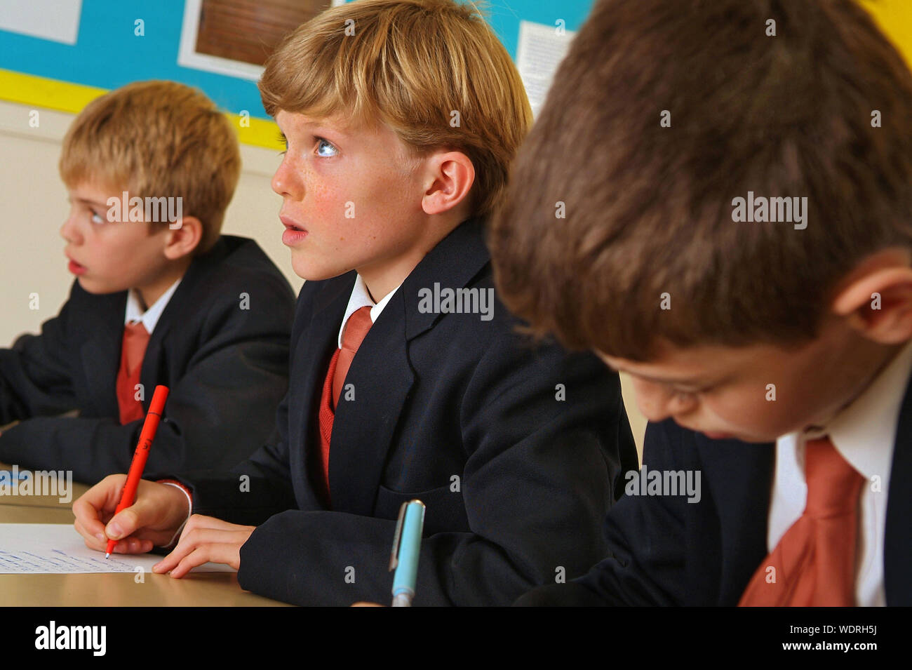 Middle school classroom uniforms hi-res stock photography and images ...
