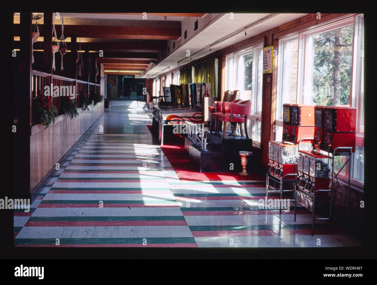 Grossinger's corridor, Liberty, New York Stock Photo - Alamy