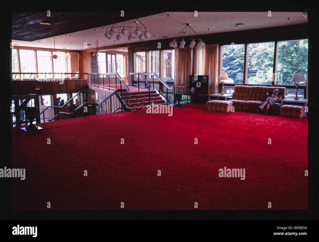 Grossinger's main lobby, Liberty, New York Stock Photo - Alamy