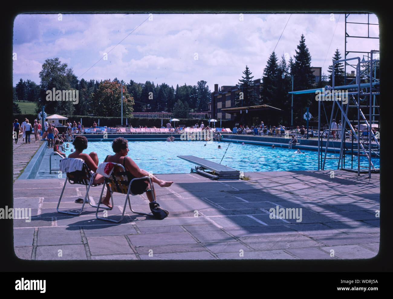 Grossinger's pool, Liberty, New York Stock Photo - Alamy